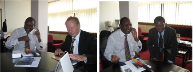 Jim Godfrey Mpungu - Visit to Africa